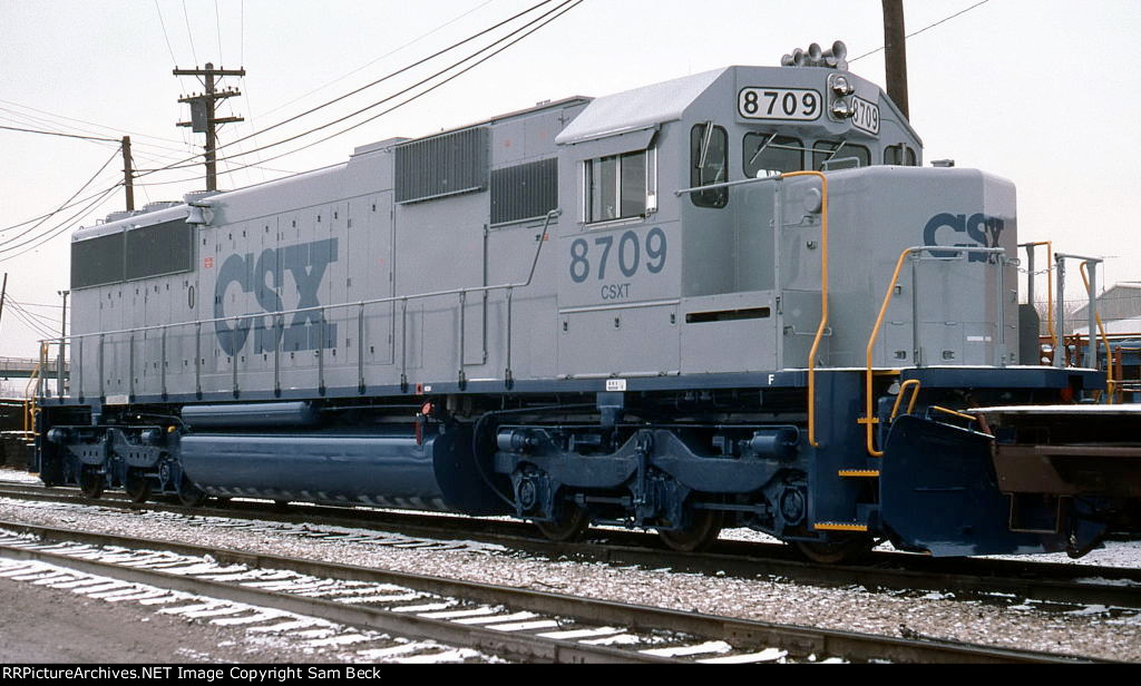 CSX 8709--New SD60